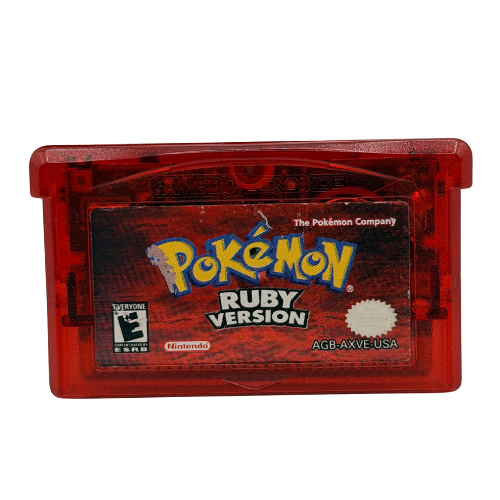 Nintendo Game Boy Advance: Pokémon Ruby Version Cartridge Only (2003 ...